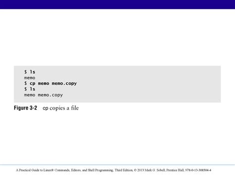 A Practical Guide To Linux® Commands Editors And Shell Programming