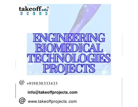 ppt engineering biomedical technologies projects takeoff projects 1 powerpoint presentation