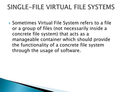 File System Reliability And Virtual File In Operating System Ppt