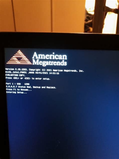 My Ssd Drive Is No Longer Working And After Enabling S M A R T To