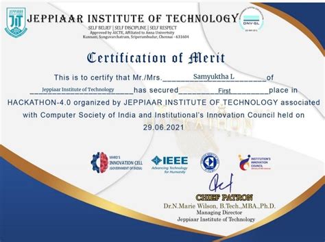 Samyuktha L On Linkedin Hackathon2021