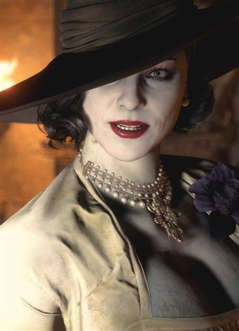 Pin On Lady Dimitrescu Resident Evil Girl Resident Evil Vii