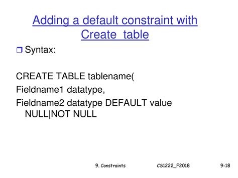 Cs122 Using Relational Databases And Sql Ppt Download