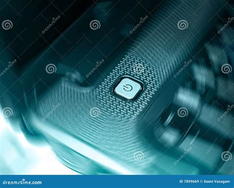 Power Button Stock Image Image Of Symbol Macro Mainframe 7899669