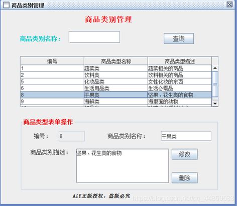 Java实现超市管理系统（含数据库）下拉真7f9875 Csdn博客