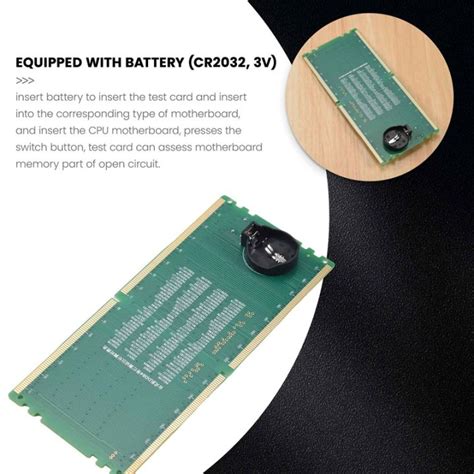 Ddr4 Test Card Ram Memory Slot Out Led Desktop Motherboard Repair