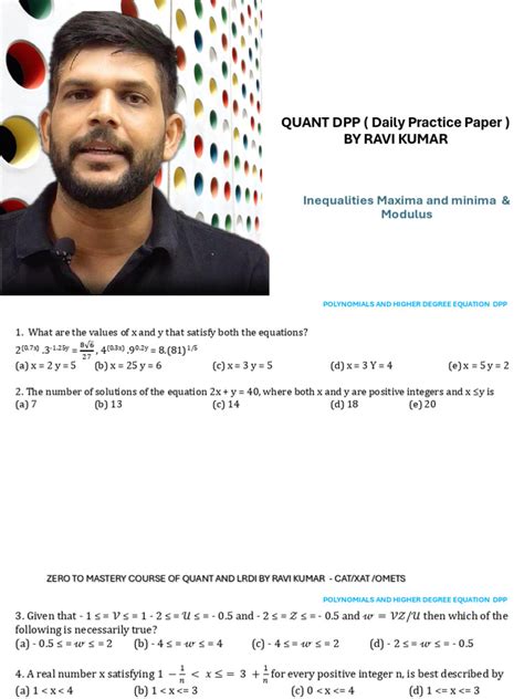 Inequality J Maximum Minimum And Module Modulus Dpp Pdf Equations Inequality Mathematics