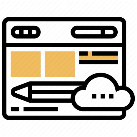 Administration Content Interface Management Webpage Icon