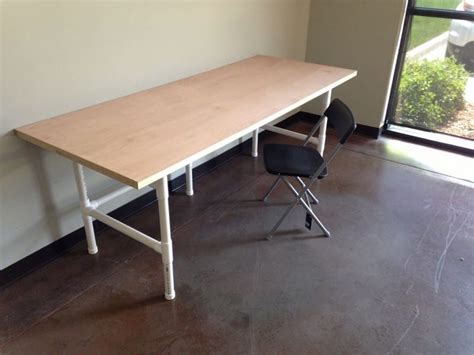 DIY 80 X 36 PVC Table An Inexpensive Office Table Your Projects OBN