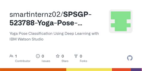 Github Smartinternz02 Spsgp 523788 Yoga Pose Classification Using Deep Learning With Ibm
