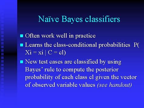 Bayesian Network Classifiers For Identifying The Slope Of