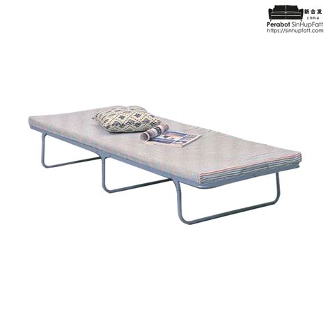 Blue Foldable Single Bed