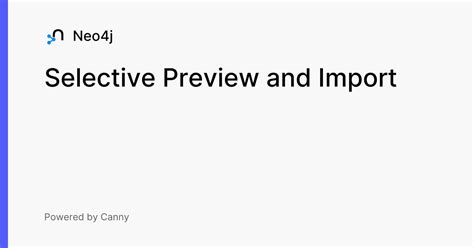 Selective Preview And Import Voters Neo4j