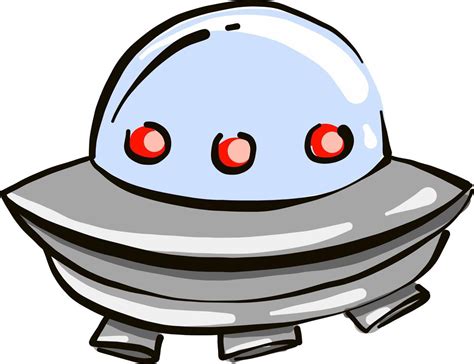 Small Alien Shipillustrationvector On White Background 13805620 Vector Art At Vecteezy