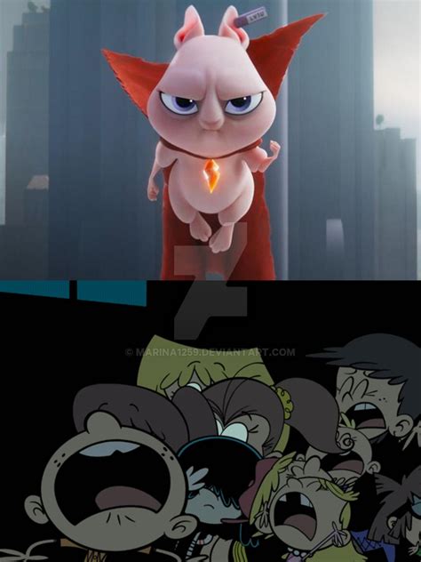 Louds Scared Of Lulu By Marina1259 On Deviantart