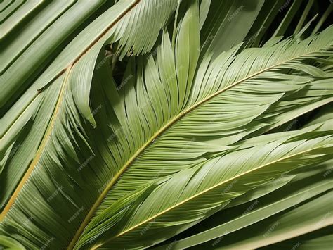 Premium Photo Palm Tree Foliage Leaf Nature Background