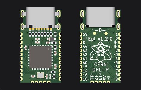 Epi 32u4 Arduino Compatible 4 Layer Version