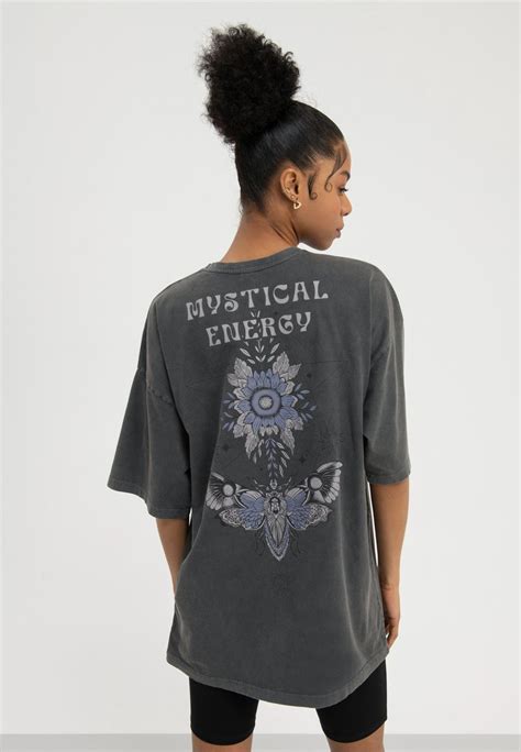 Evenandodd T Shirts Print Blacksort Zalandodk