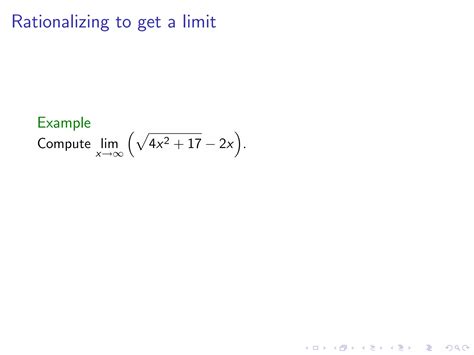 Lesson 4 Limits Involving Infinity PDF