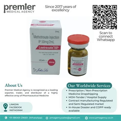 Methotrexate Injection 50mg At ₹ 112 17 Vial Anti Cancer Medicines In Nagpur Id 2852738846391