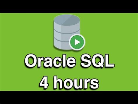 Learn Oracle SQL All in One Quick Start Tutorial Series 4 HOURS - Mind Luster