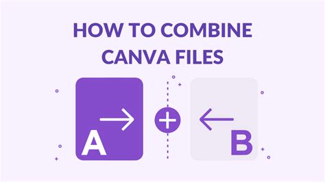 How To Combine Canva Files Template Fonts