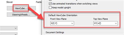 Default Viewcube Orientation Setting Is Not Effective When Creating New Document In Inventor