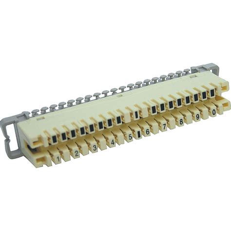 Commscope Disconnection Strip 237a 10 Pair Idc Cream Commscope Disconnection Strip 237a 10 Pair Idc Cream