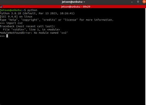 Jetson Nano中安装opencv带cuda加速版本，导入cv2提示找不到功能包的解决方法jetson Python Opencv Import Cv2 Csdn博客