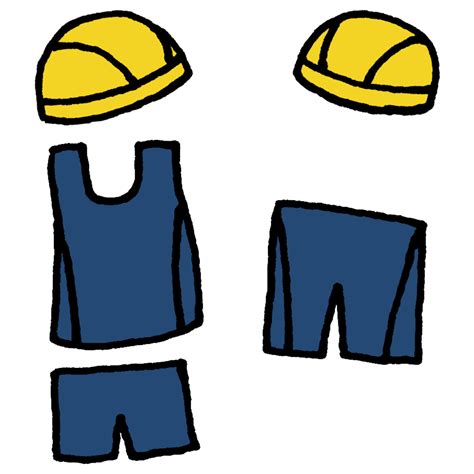 スクール水着のフリーイラスト フリーイラスト・クラシック（フリクラ）