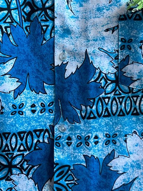 Fantastic 1970s Moana Hawaii Aloha Shirt 100 Cot… Gem