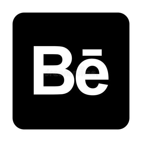 behance icon illustration behance app logo editorial photo