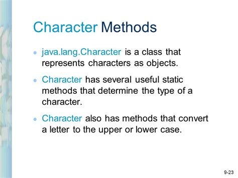 Strings Javamethods An Introduction To Object Oriented Programming