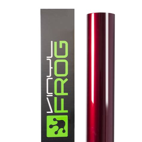 Glossy Metallic Raspberry Red Vinyl Wrap Vinylfrog