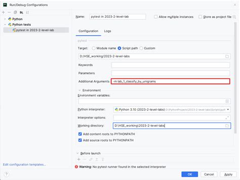 Working With Tests Locally And In Ci — Программирование для лингвистов Documentation