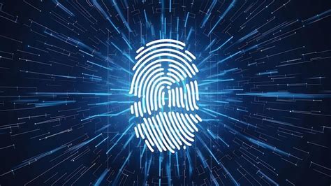 Premium Photo Fingerprint Scanning Unlock And Access To Business Data Network Cloud Biometric