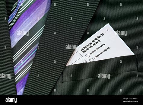 Sick Certificate Hi Res Stock Photography And Images Alamy