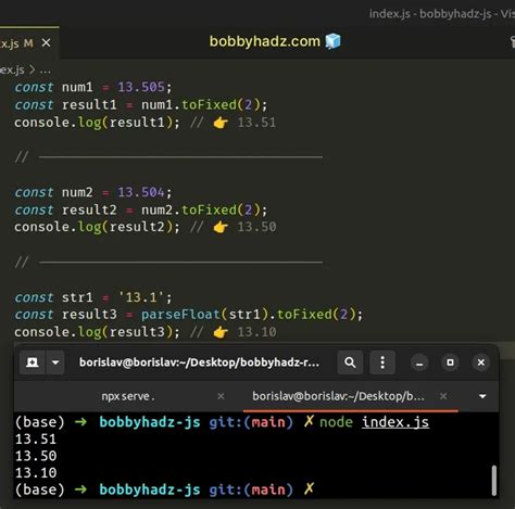 Format A Number To 2 Decimal Places In Javascript Bobbyhadz