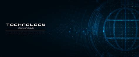 글로벌 글로벌 네트워크와 지구 디지털 데이터 시각화에 대한 통신을 통한 추상기술 벡터 일러스트 디자인 개념에 대한 스톡 벡터