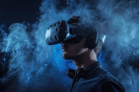 Premium Photo | Immersive experience enhancers exploring the world through virtual reality ...