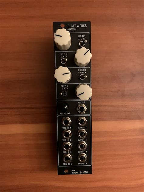 ADDAC System T Networks Ish Black Reverb