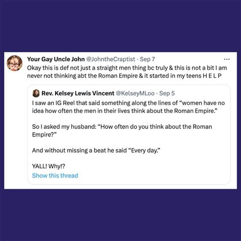 Men Think About The Roman Empire Constantly And No One Knows Why Yourtango