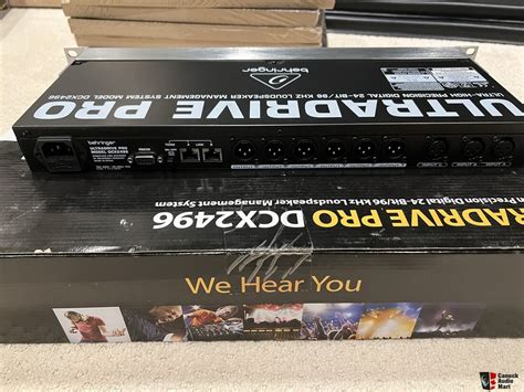 Behringer Dcx2496 Digital 24 Bit96 Khz Loudspeaker Management System