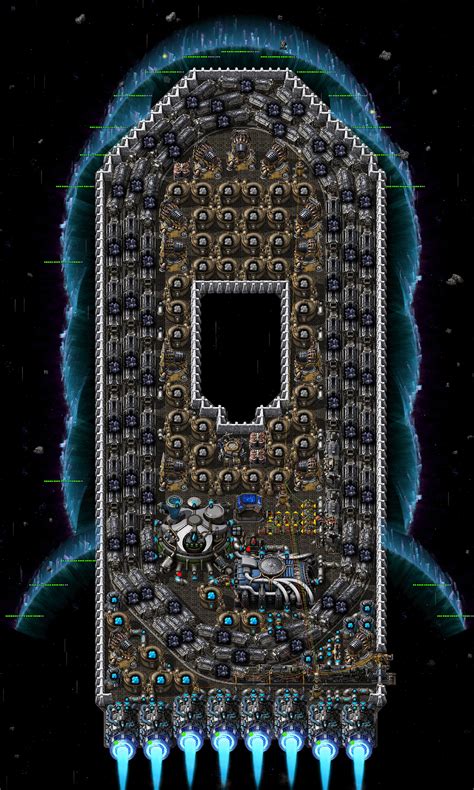 [space Exploration] Mid Game Automated Spaceship For Naquitite Transport R Factorio