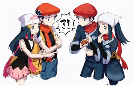Sinnoh Pok Mon Heroes Pokemon Characters Pokemon Waifu