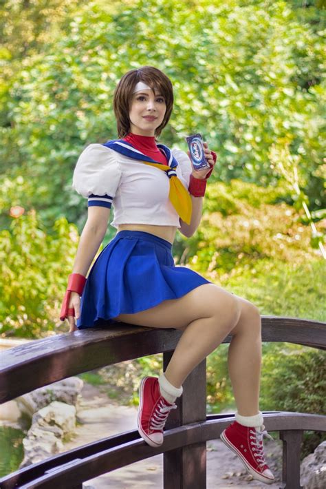 Enji Night Sakura Street Fighter Nudecosplay Biz