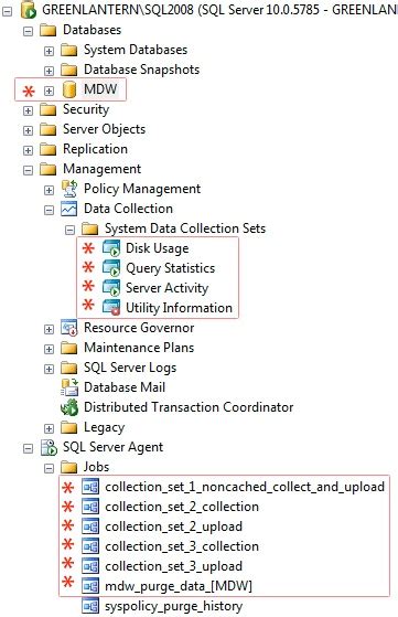 removing the sql server management data warehouse sql server sql