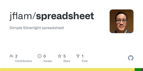 github jflam spreadsheet simple silverlight spreadsheet
