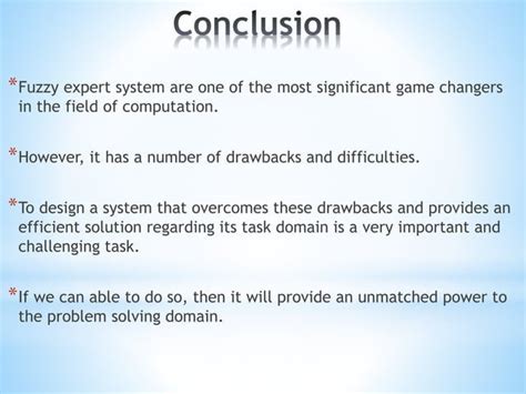 Fuzzy Expert Systempptx Artificial Intelligence Technology And Computing