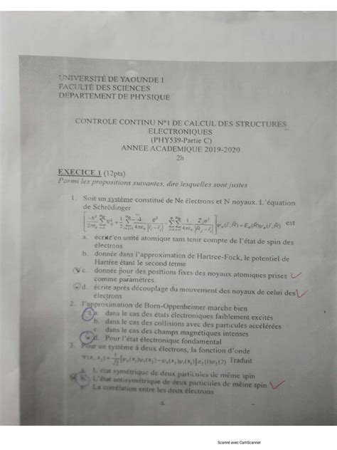 Calcul Des Structures Dft Pdf